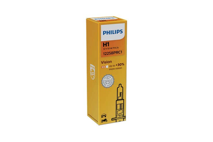 Philips H1 Vision Halogen pære – Lumen