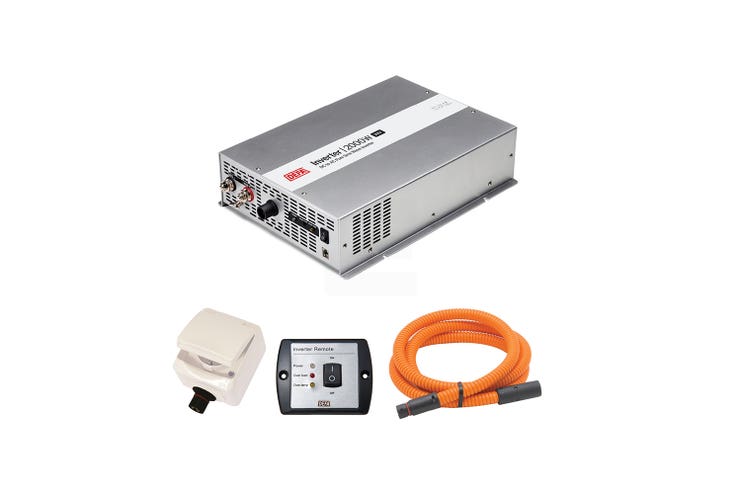 Defa Inverterpakke 2000W/24V - 230VAC ren sinus | Lumen