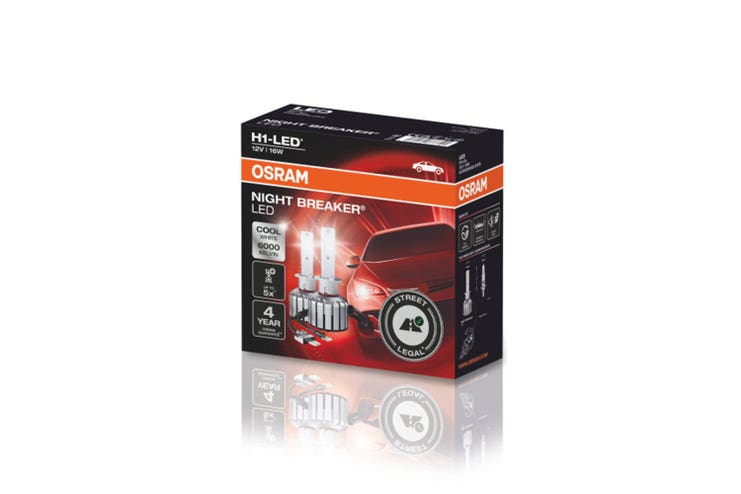 Osram Night Breaker H1 LED-Kit 1550 lm 6000K ECE-Godkjent | Lumen